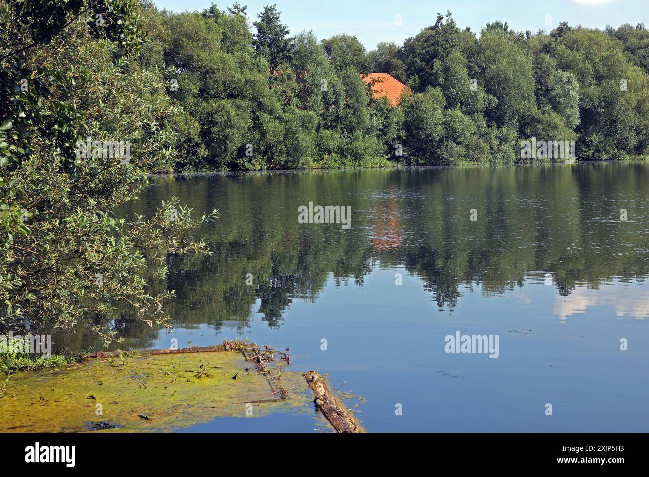 Buldener See im Münsterland Wege entlang der Buldener Seen, die aus ...