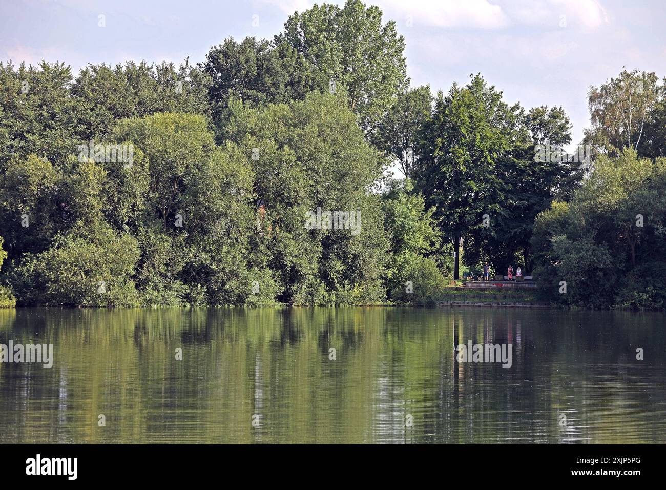 Buldener See im Münsterland Wege entlang der Buldener Seen, die aus ...