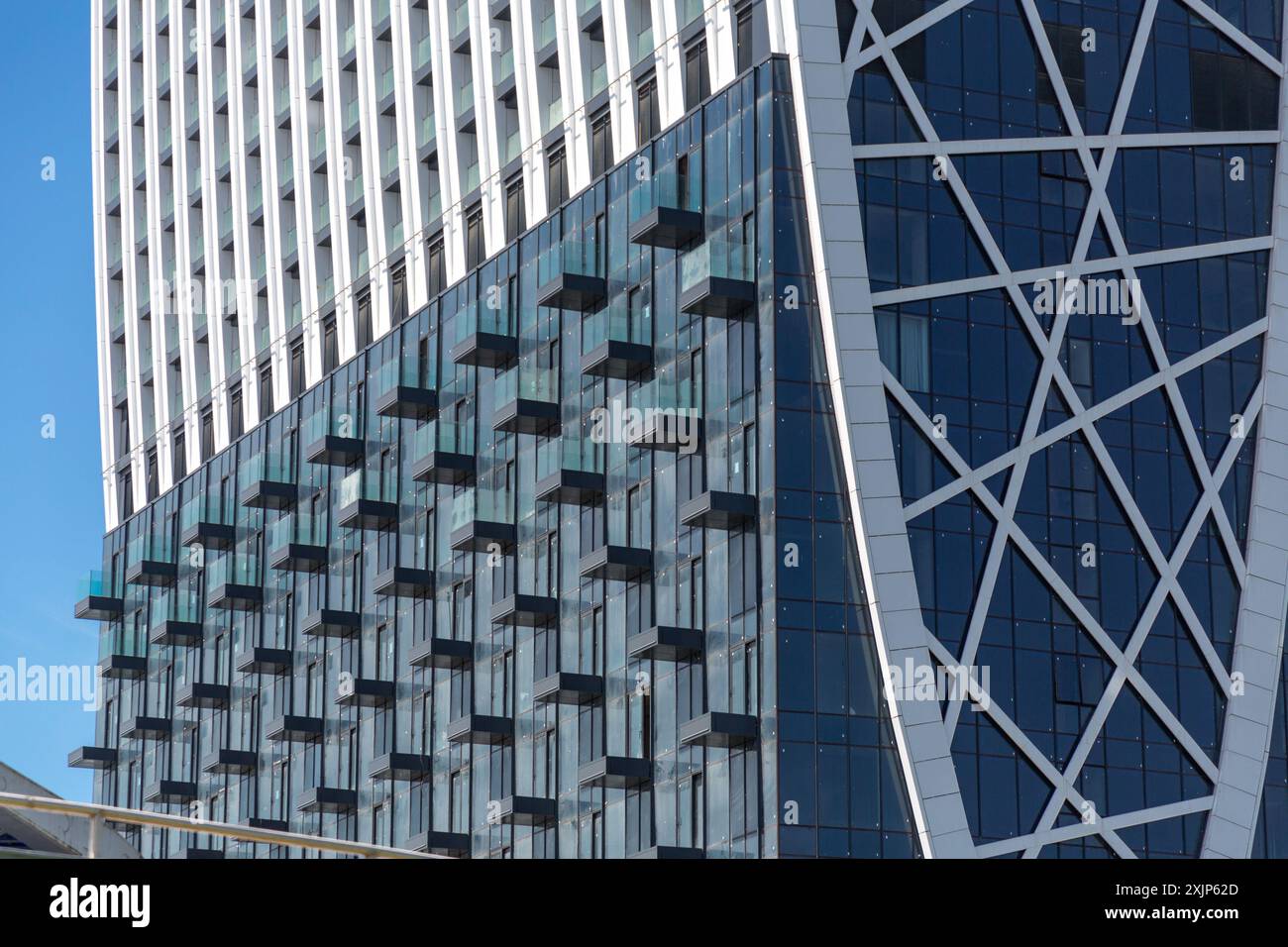 Batumi, Georgia - 14 JUNE 2024: The modern 54 story skyscraper in the ...