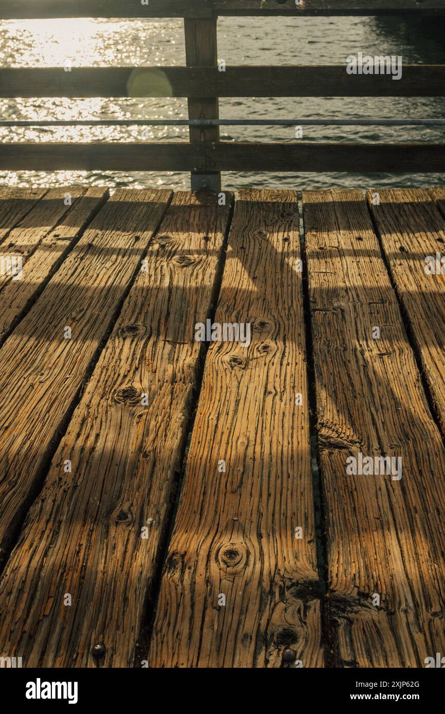 old wooden dock Stock Photo - Alamy
