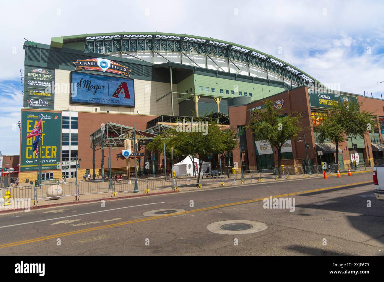 Chase Field baseball stadium Arizona Diamondbacks of Major League ...