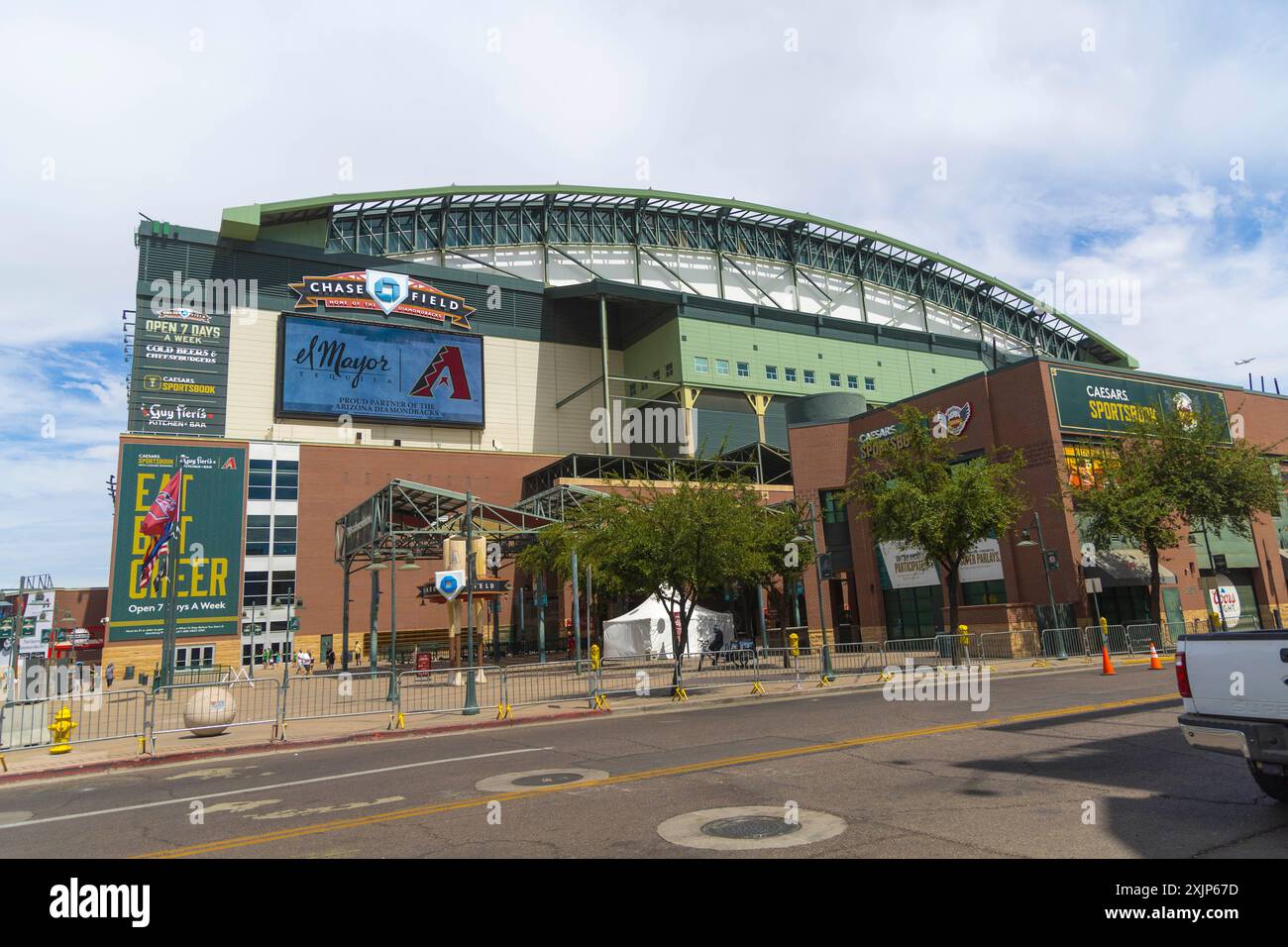 Chase Field baseball stadium Arizona Diamondbacks of Major League ...