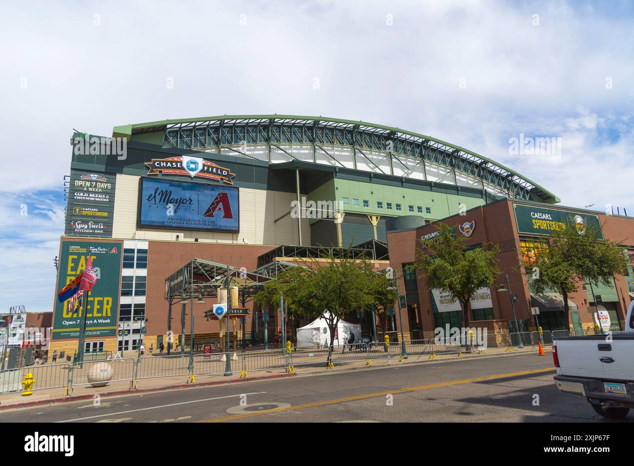 Chase Field baseball stadium Arizona Diamondbacks of Major League ...