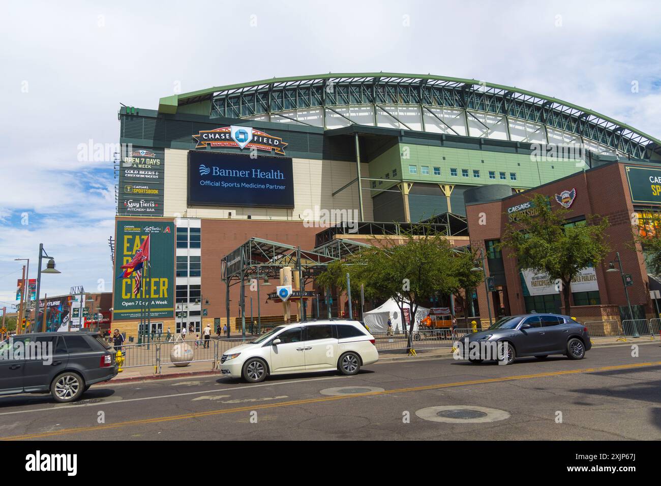 Chase Field baseball stadium Arizona Diamondbacks of Major League ...