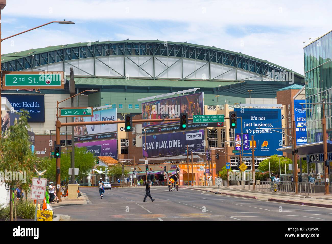 Chase Field baseball stadium Arizona Diamondbacks of Major League ...