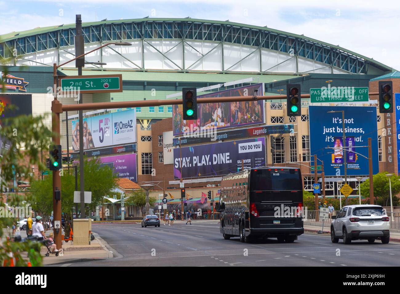 Chase Field baseball stadium Arizona Diamondbacks of Major League ...