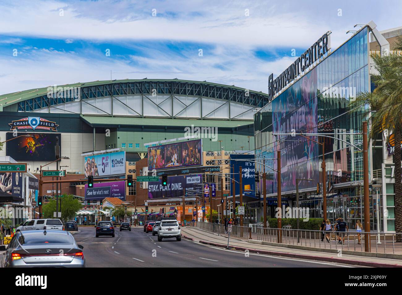 Chase Field baseball stadium Arizona Diamondbacks of Major League ...