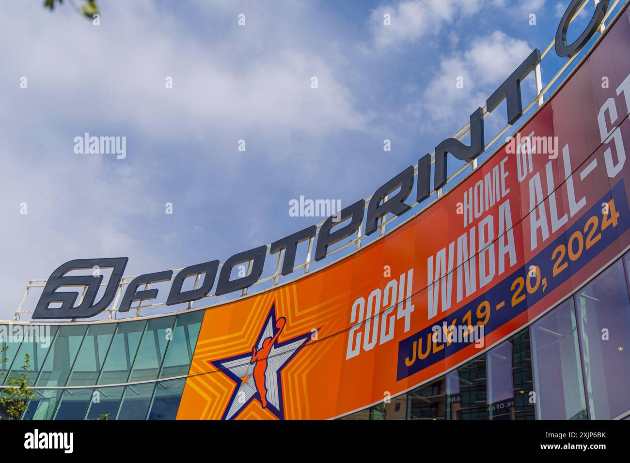 Footprint Center arena in downtown Phoenix, Arizona, United States ...