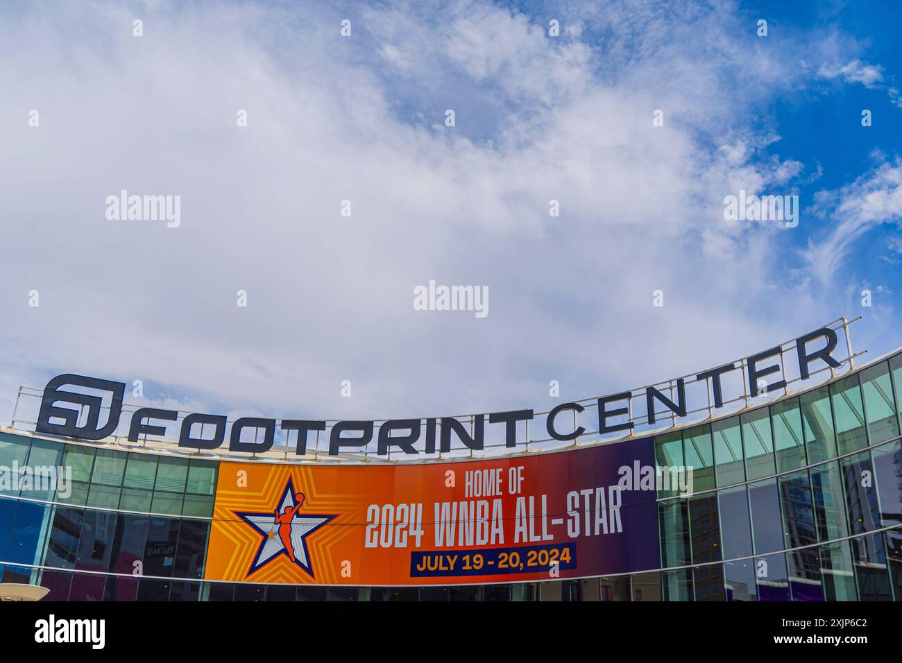 Footprint Center arena in downtown Phoenix, Arizona, United States ...