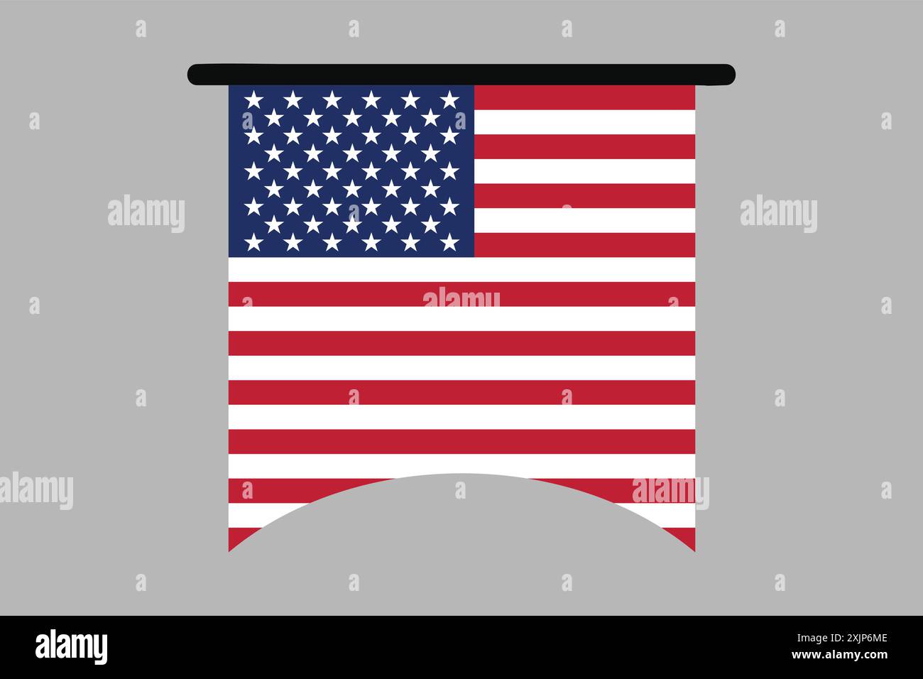 American flag Sign Stock Vector Image & Art - Alamy
