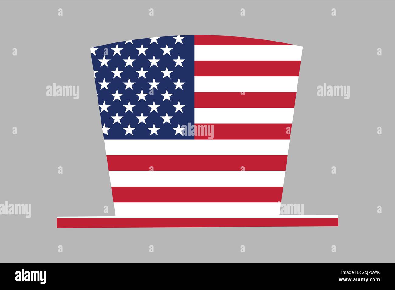 American flags on flagpole Stock Vector Images - Alamy