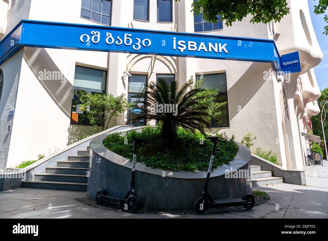 Batumi, Georgia - 14 JUNE 2024: Branch of Isbank in Batumi, Georgia ...