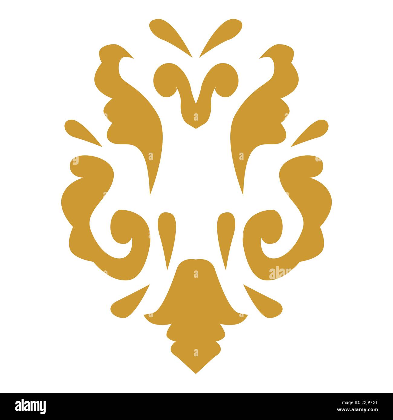 Vintage calligraphic luxury frame border Cut Out Stock Images & Pictures - Alamy