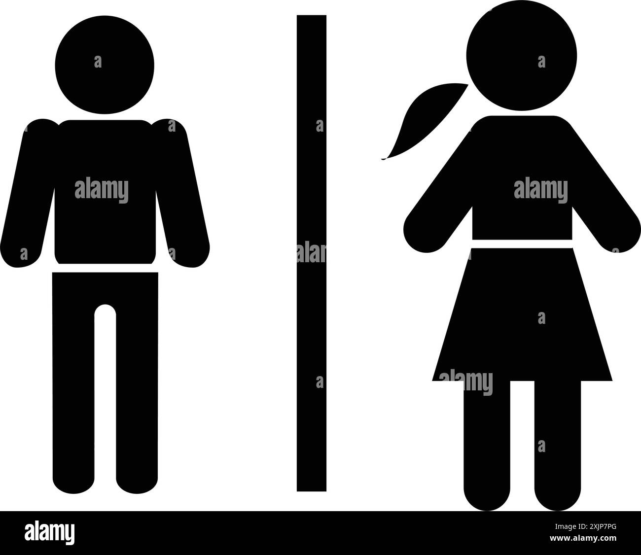 Toilet sign vector icon Stock Vector Image & Art - Alamy