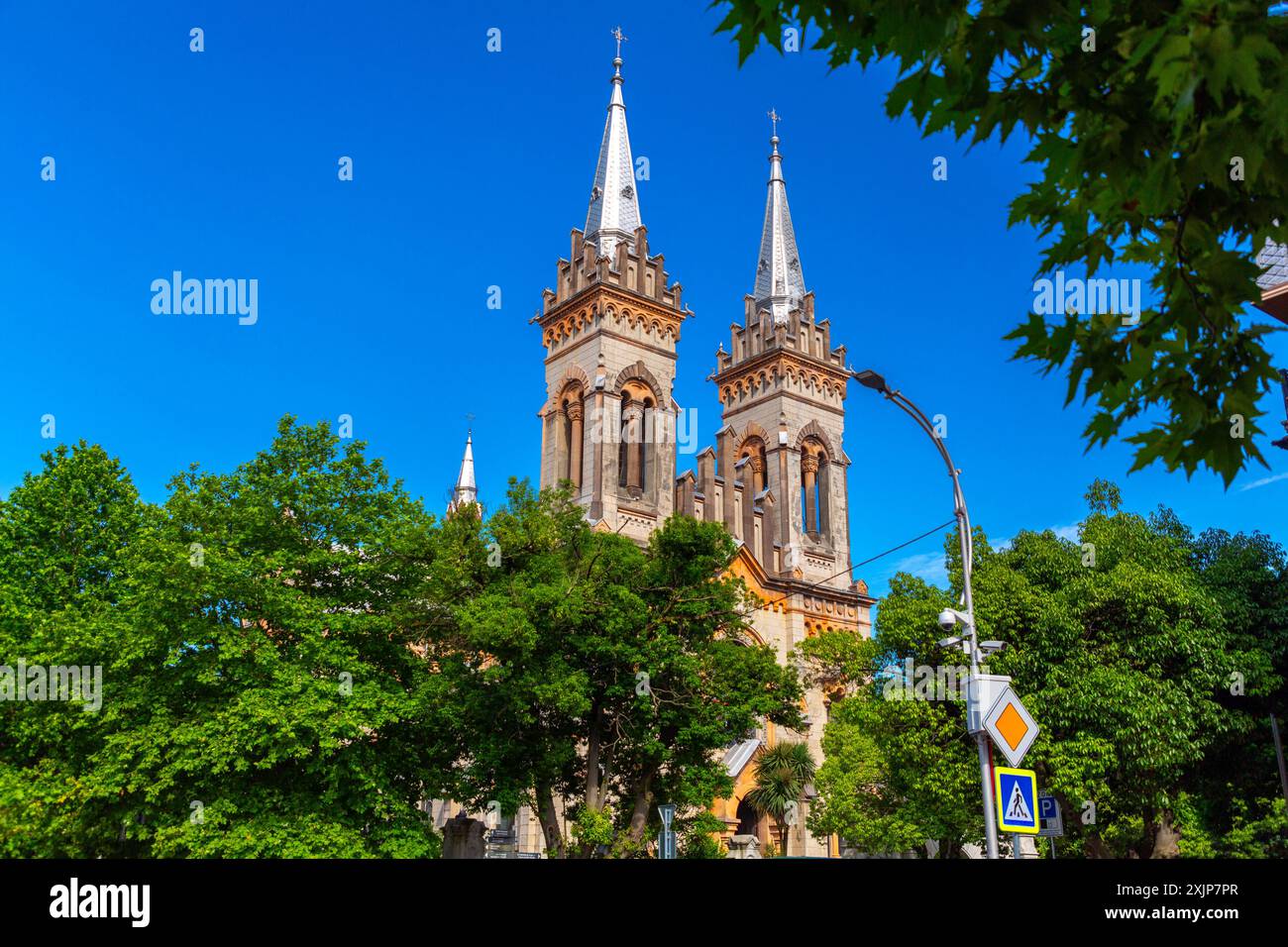 Batumi, Georgia - 14 JUNE 2024: The Church of the Mother of God in ...