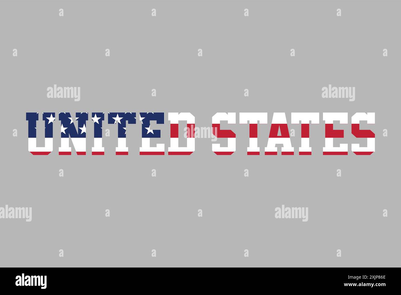 American flag waving word hi-res stock photography and images - Alamy