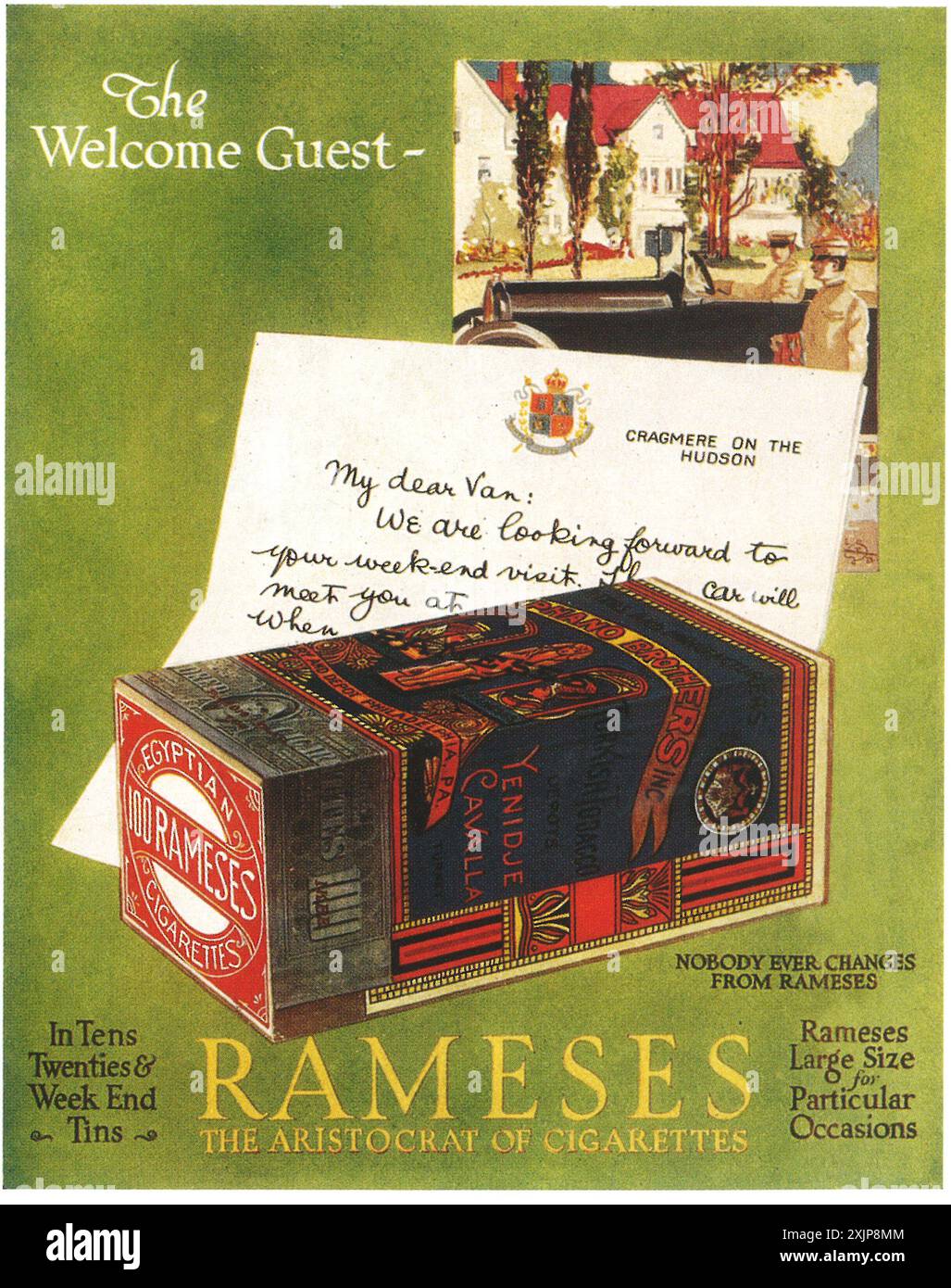 Advertisement for cigarettes Cut Out Stock Images & Pictures - Alamy