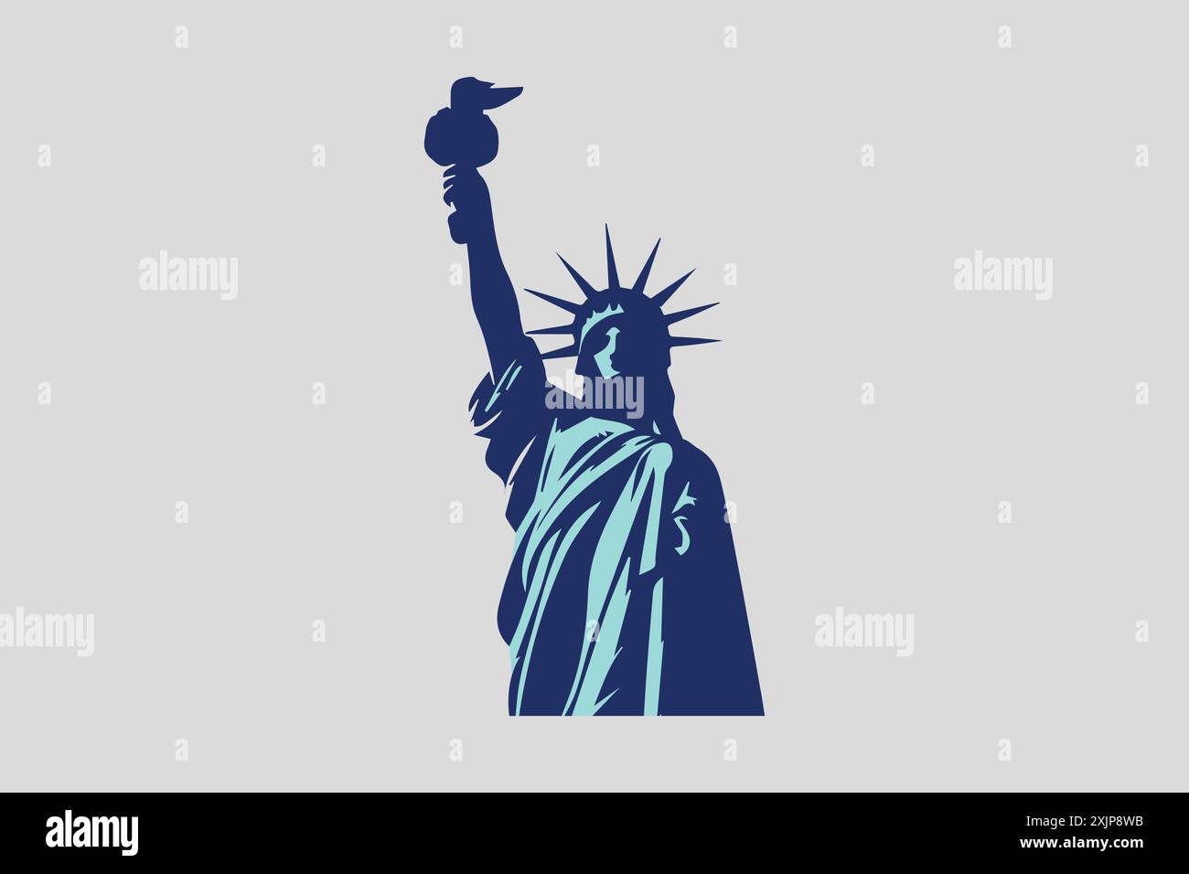 United states america flags liberty Stock Vector Images - Alamy