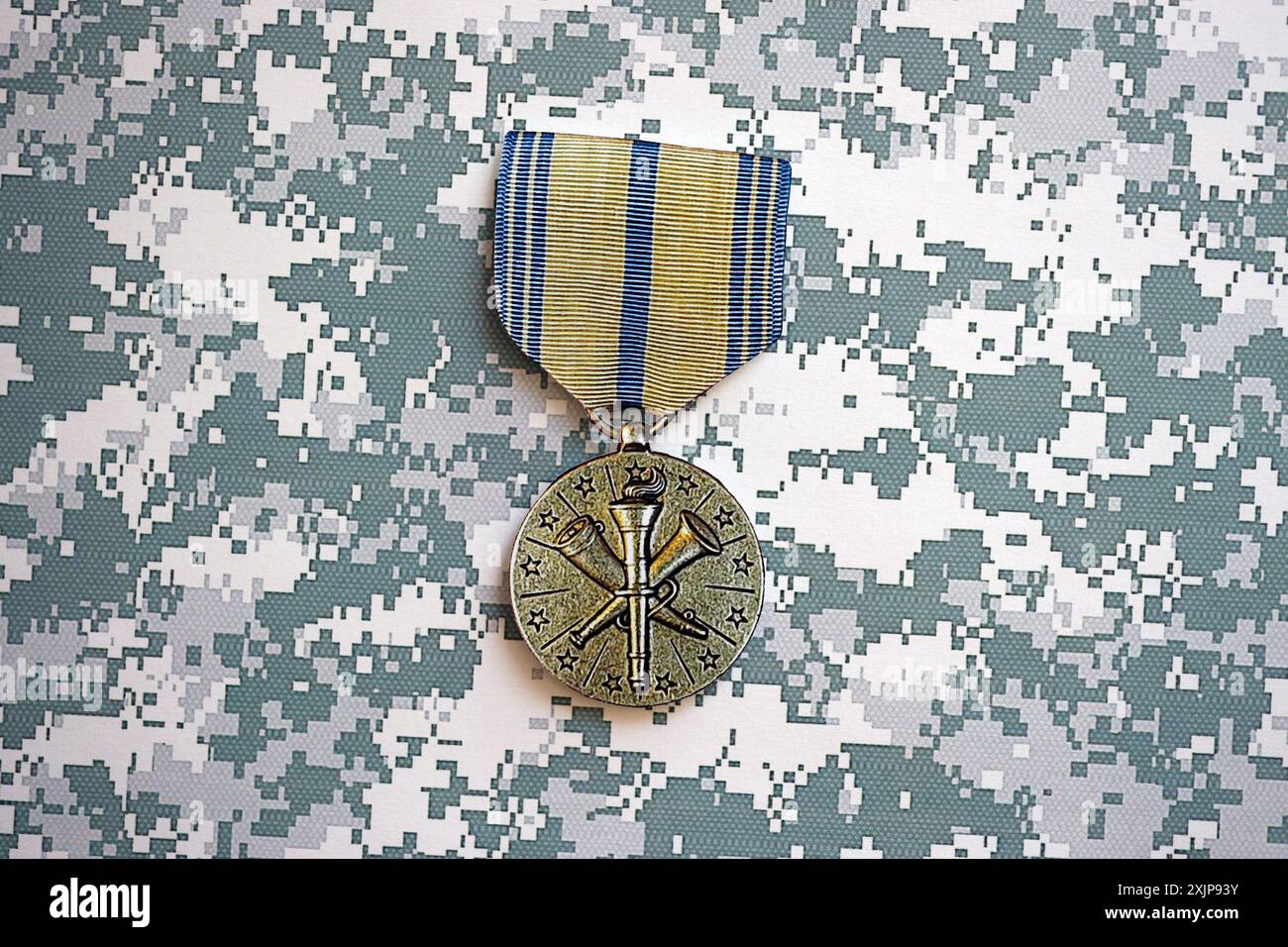 KYIV, UKRAINE - JULY 10, 2024 Air Force Armed Forces Reserve medal ...