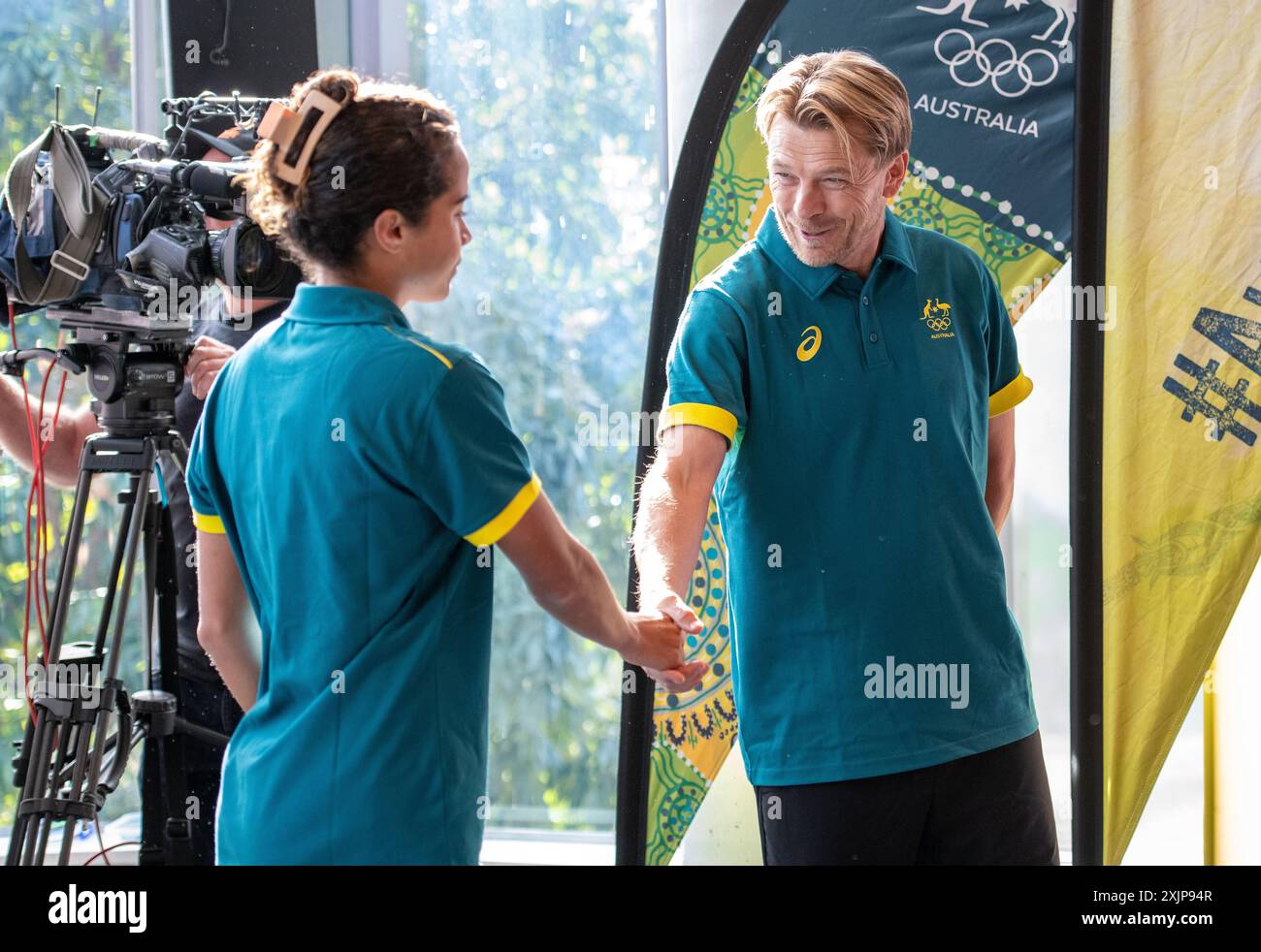 Coach Of the Australian Olympic team for Paris 2024 Tony Gustavsson ...