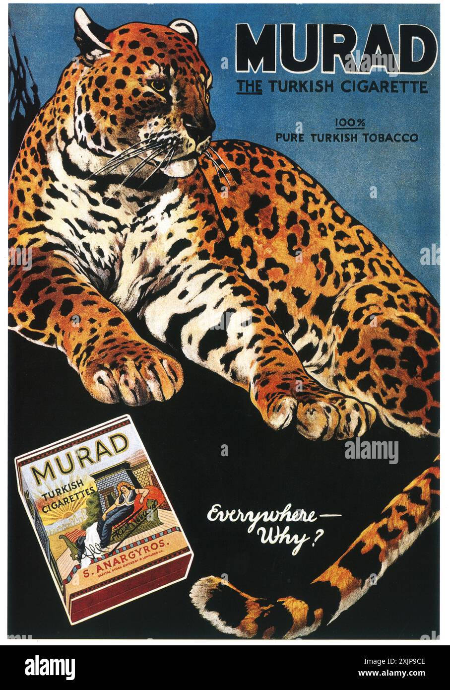 Poster advertising cigarettes Cut Out Stock Images & Pictures - Alamy