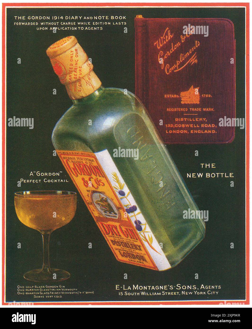 Gordons gin advert hi-res stock photography and images - Alamy