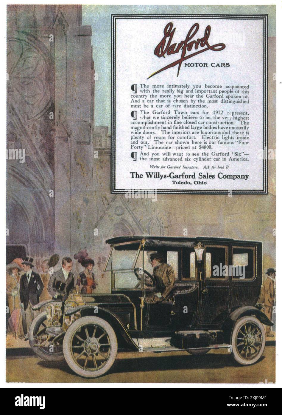Car poster 1912 hi-res stock photography and images - Alamy