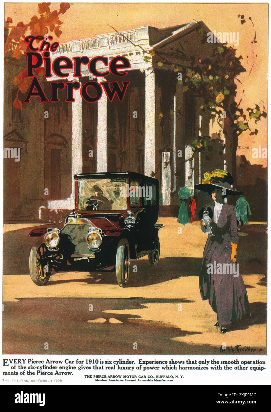 Car poster 1910 hi-res stock photography and images - Alamy