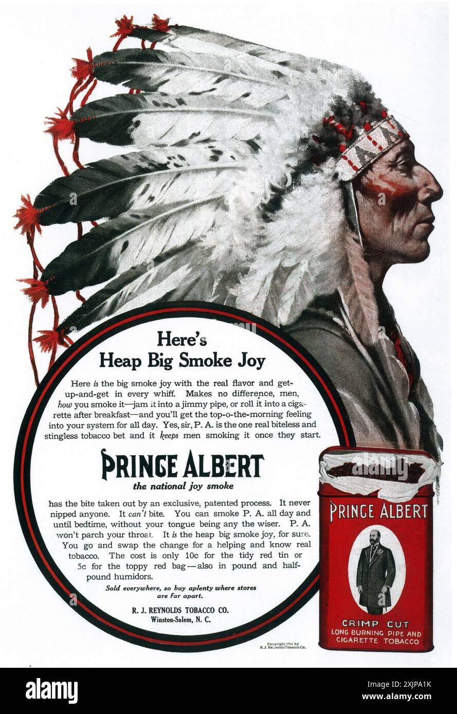 Native american smoking tobacco hi-res stock photography and images - Alamy