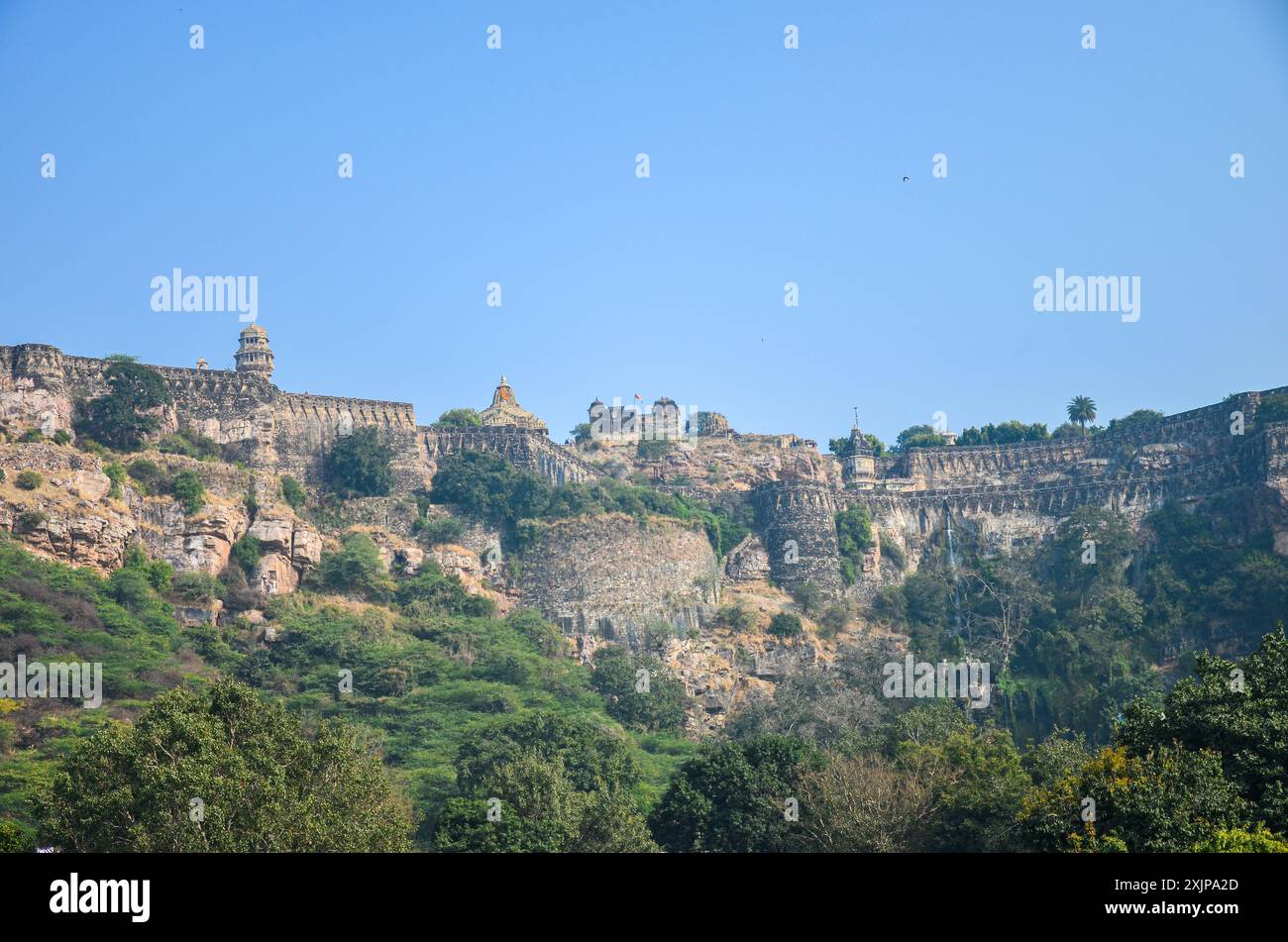 Chittorgarh fort built in 7th century by the Maurya rulers in Rajasthan ...