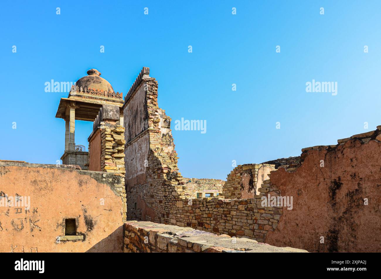 Chittorgarh fort built in 7th century by the Maurya rulers in Rajasthan ...