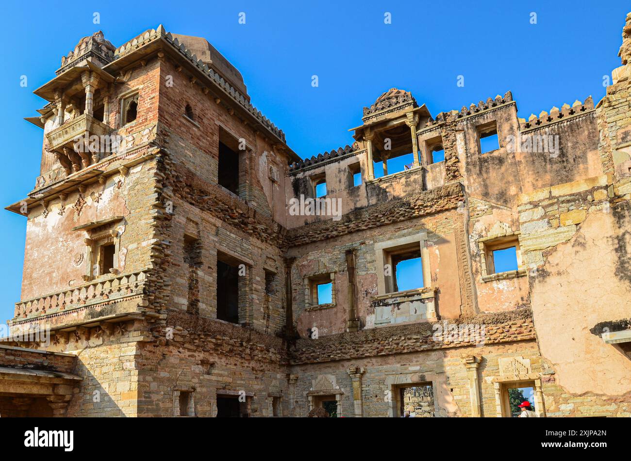 Chittorgarh fort built in 7th century by the Maurya rulers in Rajasthan ...