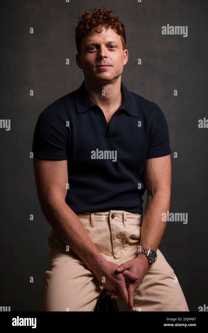 Caleb Foote poses for a portrait to promote "NCIS: Origins" during the ...