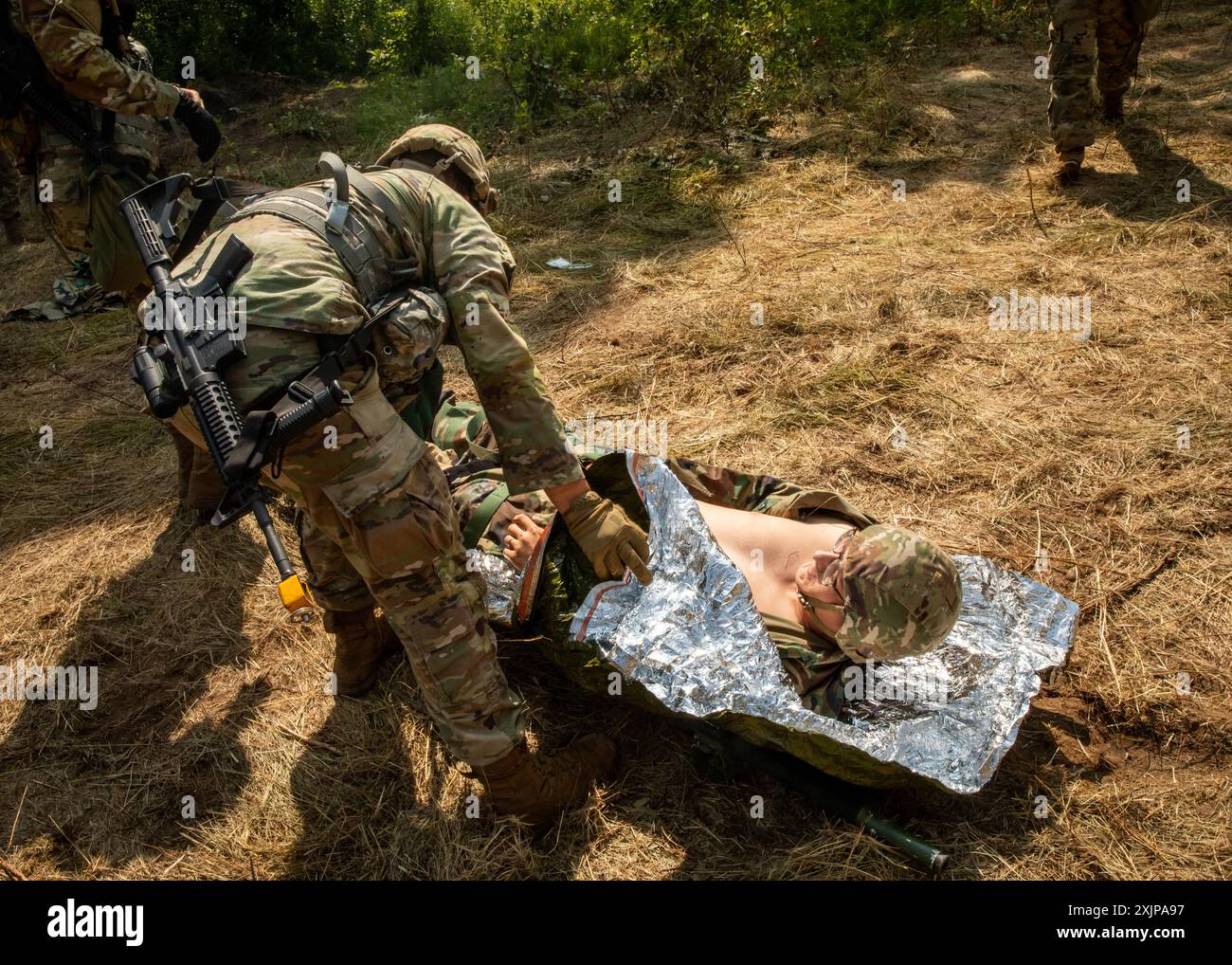 Soldiers from the 224th Brigade Engineer Battalion, 2nd Brigade Combat ...