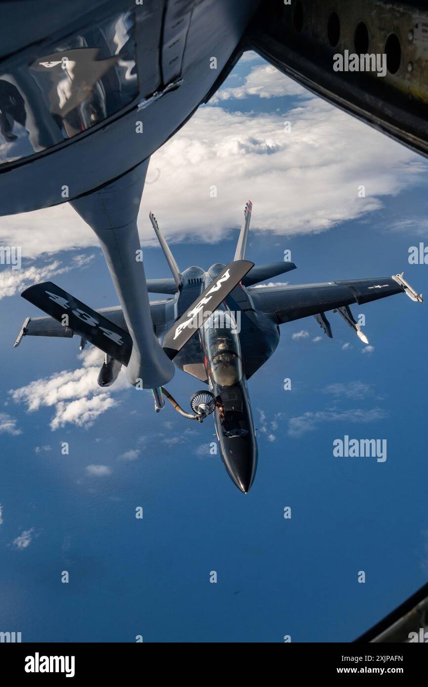 Aircrew with the 927th Air Refueling Wing, Florida operate a U.S. Air ...