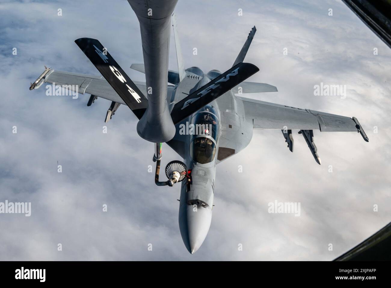 Aircrew with the 927th Air Refueling Wing, Florida operate a U.S. Air ...