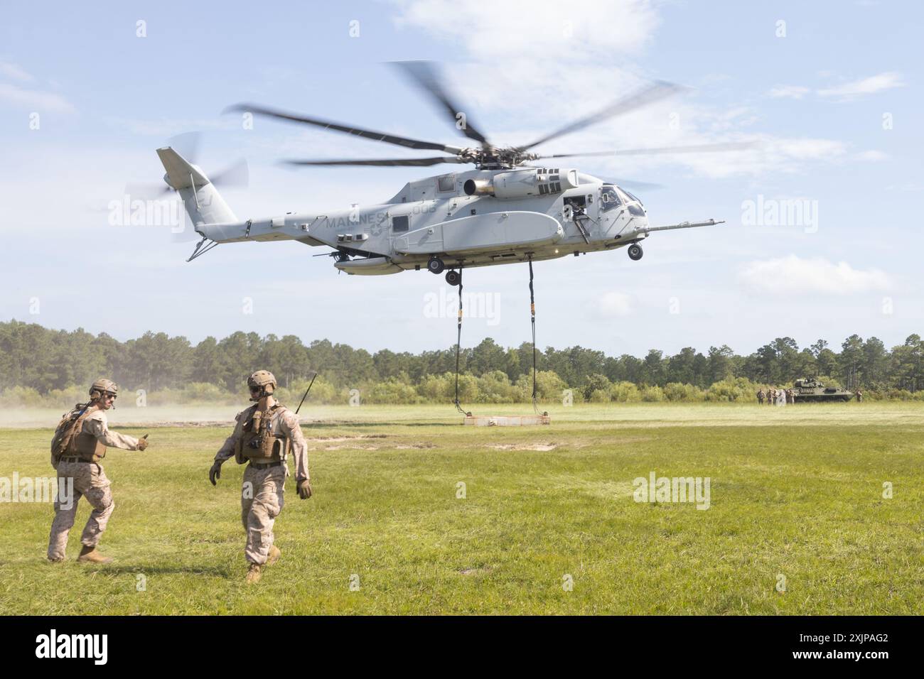 U.S. Marines with 2nd Distribution Support Battalion, Combat Logistics ...
