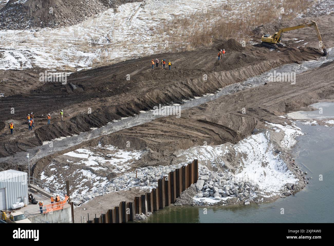 Erosion of mining waste hi-res stock photography and images - Alamy
