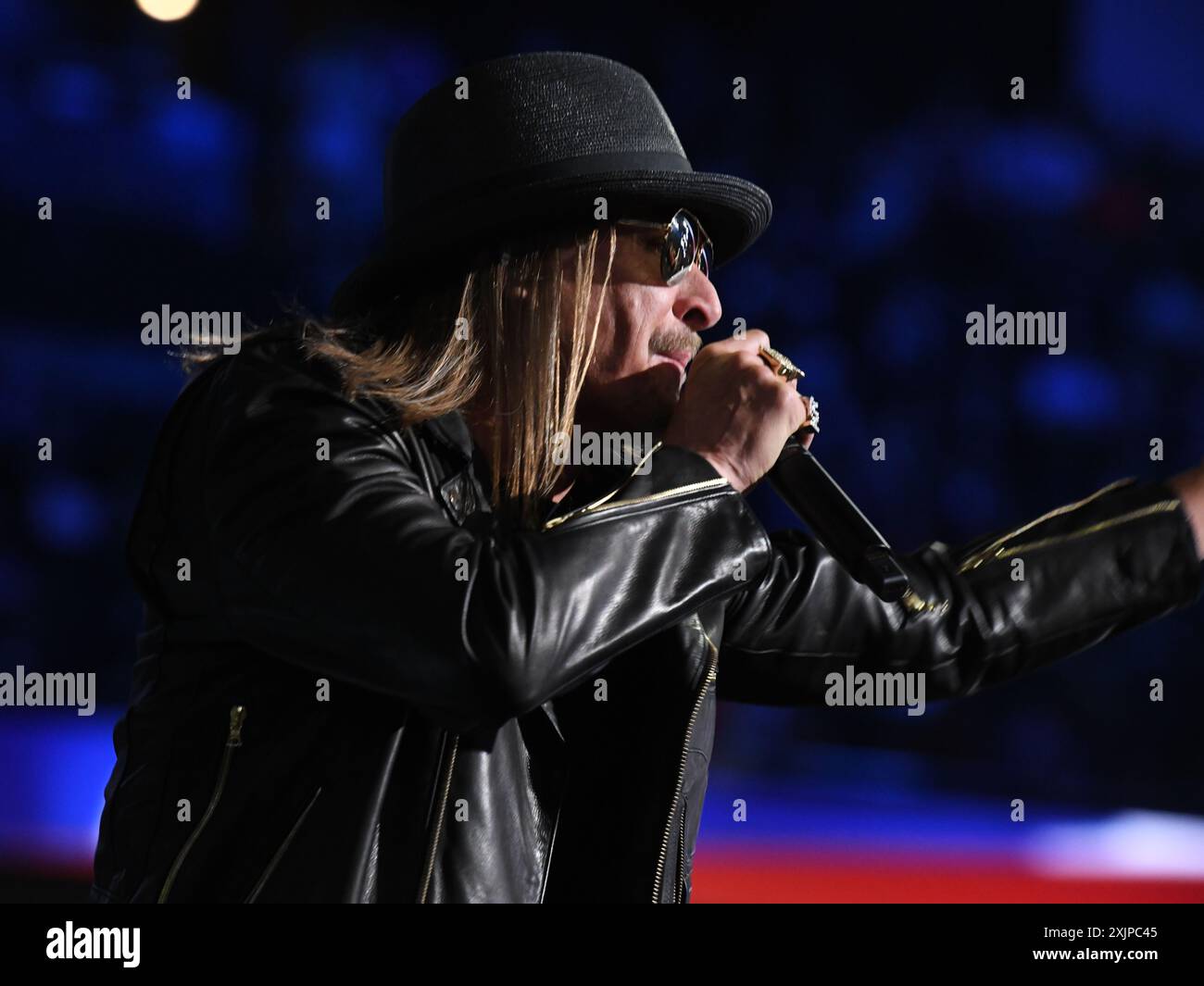 July 18, 2024, Milwaukee, Wisconsin, USA: KID ROCK performs before ...