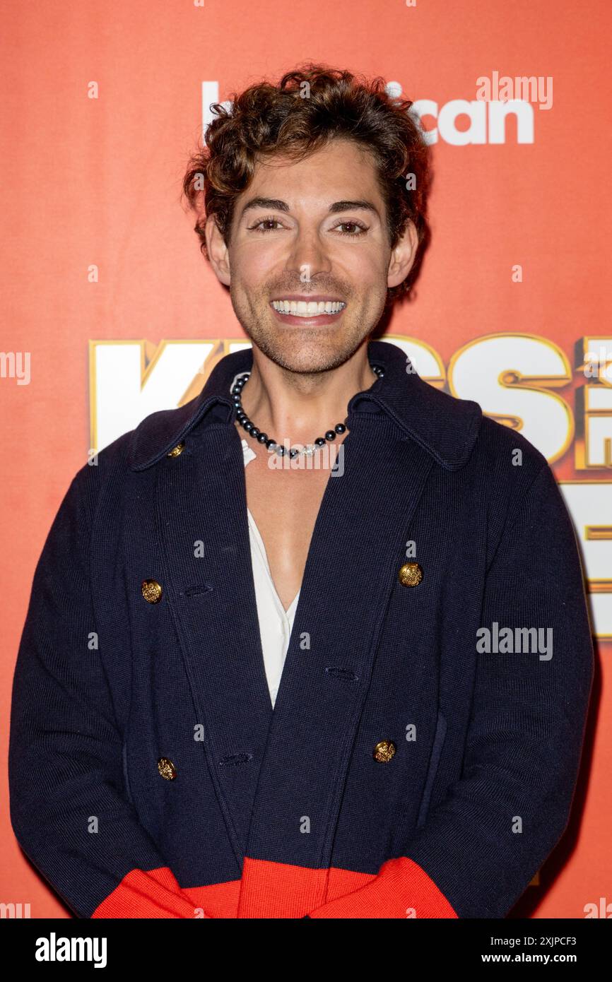 Celebs attend the Kiss Me Kate play press night at the Barbican Centre ...
