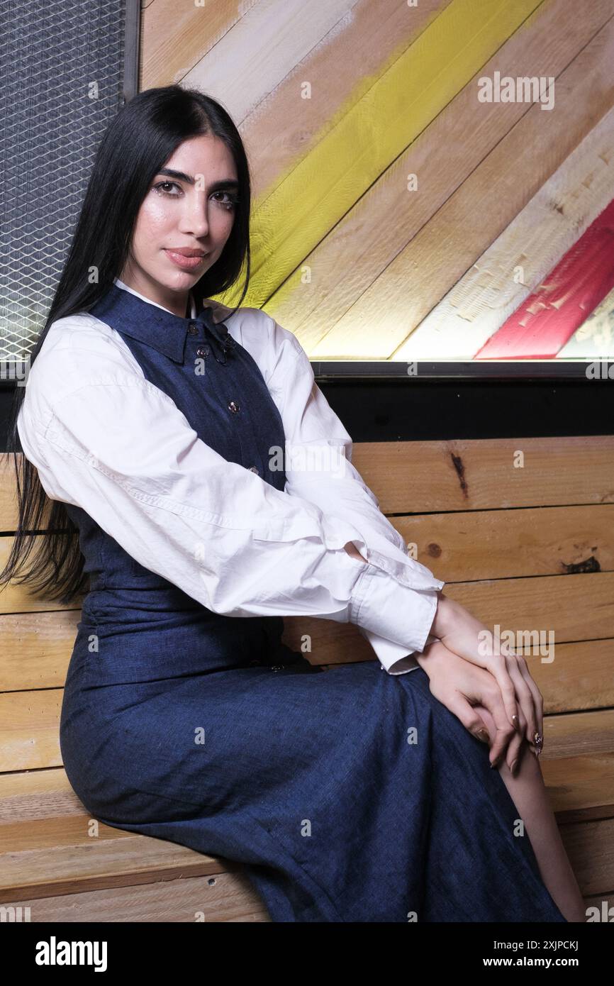 Venezuelan influencer Surthany Hejeij aka Surthycooks posing for a ...