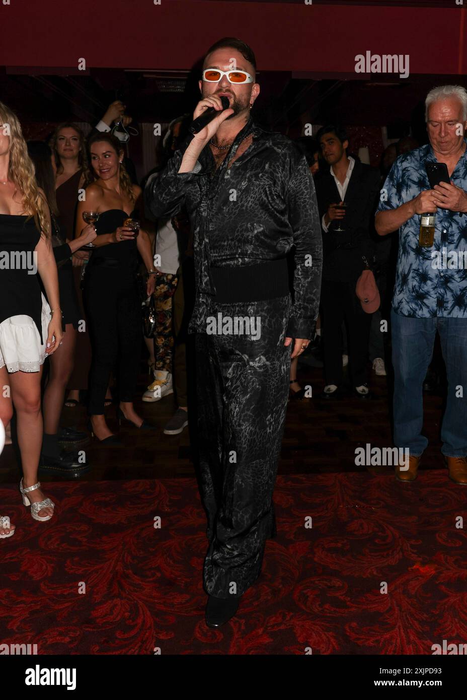 Anthony Hughes attends the Alan Endfield's Summer Party at Mistress of ...