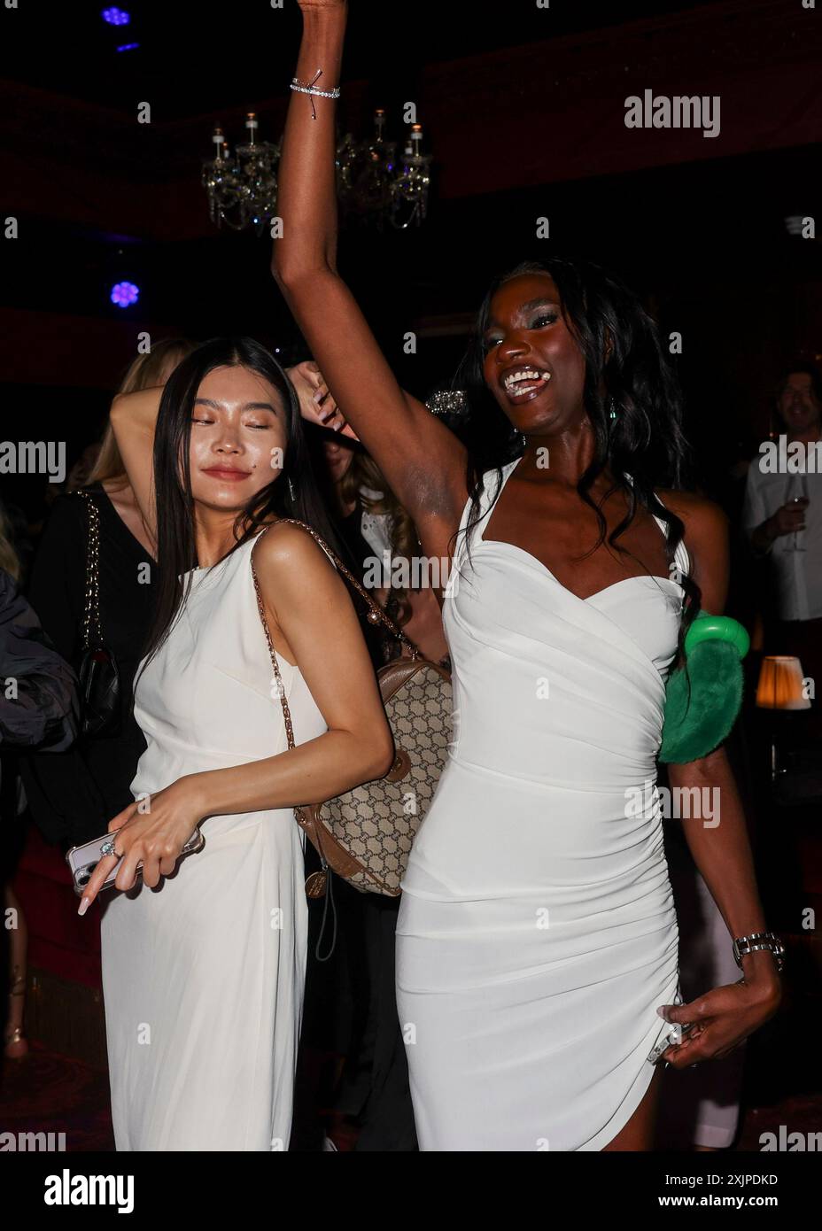 Zeng Zhii and Nicole Boma attend the Alan Endfield's Summer Party at ...