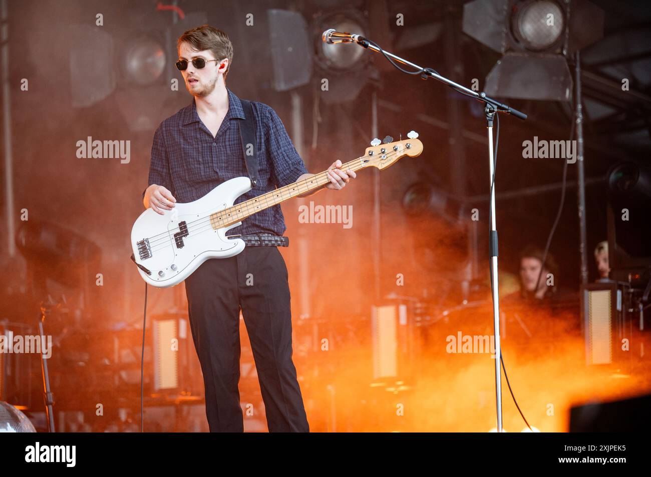 Wigan, UK. 19th July 2024. Alex Moore, Scott Concepcion, Ryan Durrans ...