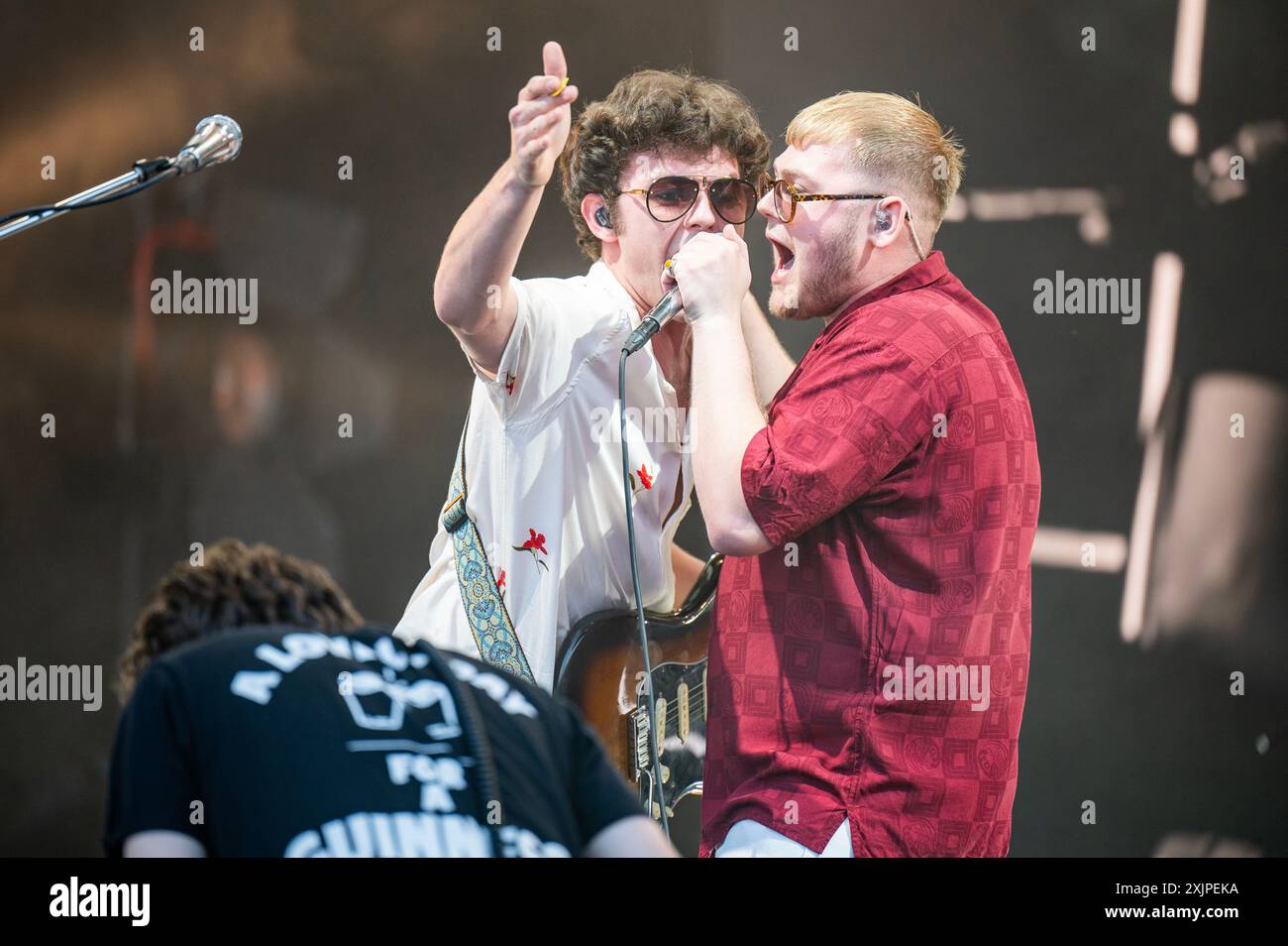 Wigan, UK. 19th July 2024. Alex Moore, Scott Concepcion, Ryan Durrans ...