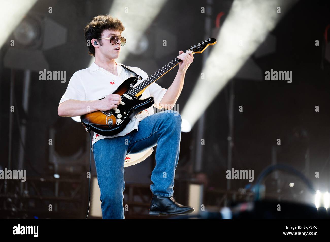 Wigan, UK. 19th July 2024. Alex Moore, Scott Concepcion, Ryan Durrans ...