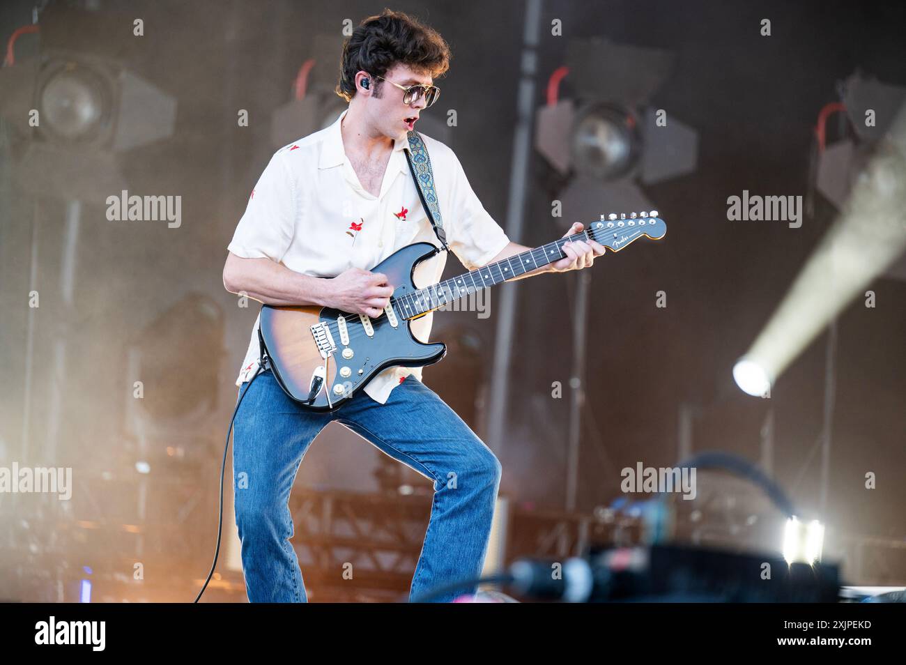 Wigan, UK. 19th July 2024. Alex Moore, Scott Concepcion, Ryan Durrans ...