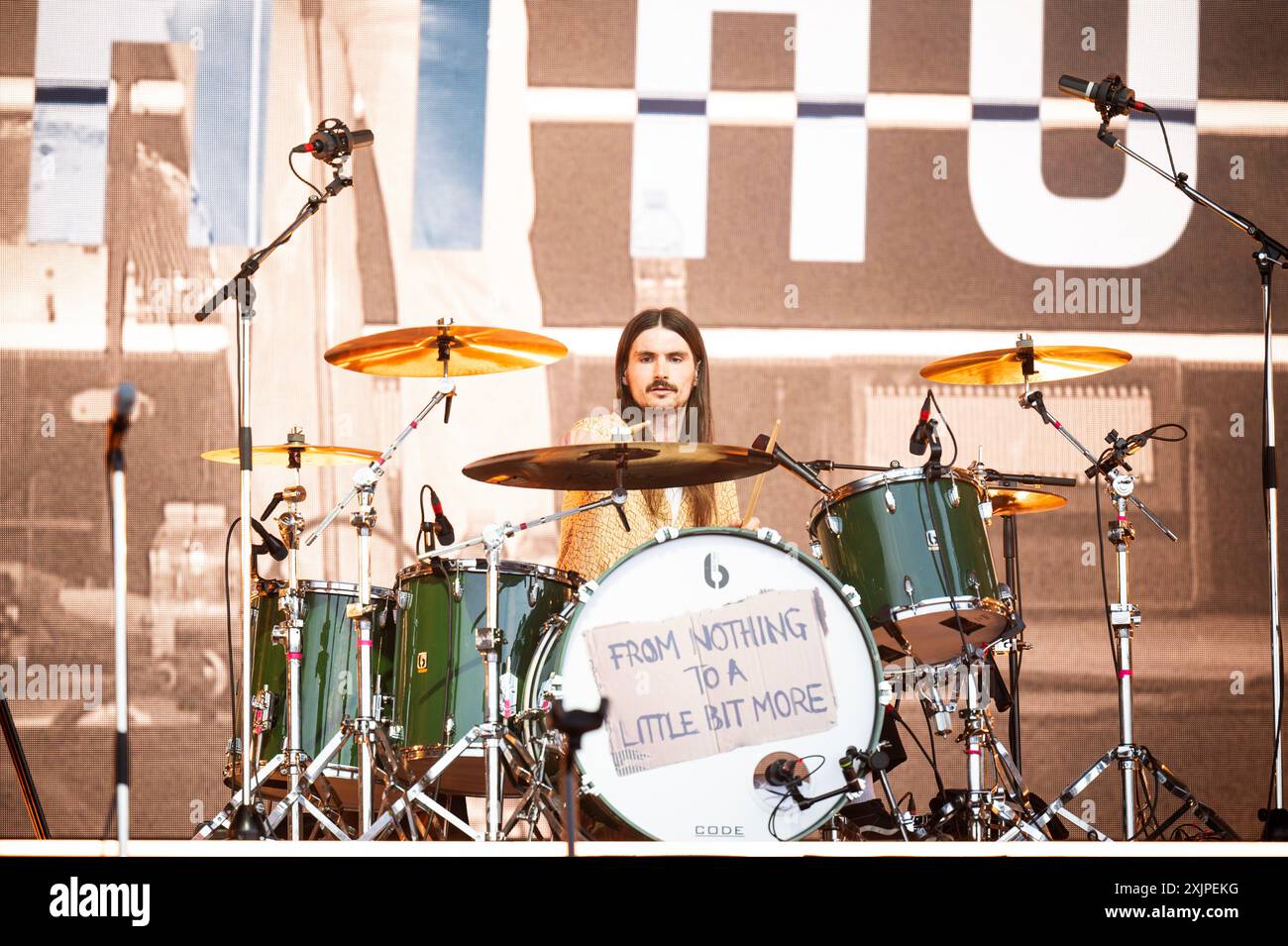 Wigan, UK. 19th July 2024. Alex Moore, Scott Concepcion, Ryan Durrans ...