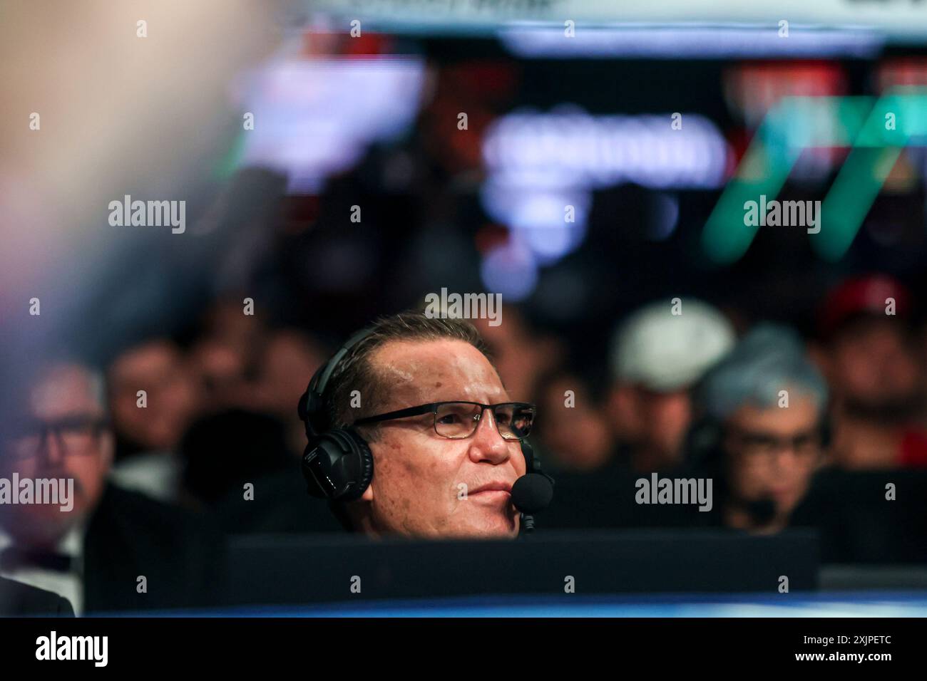 PHOENIX, ARIZONA - JUNE 29: Julio Cesar Chavez at Footprint Center ...