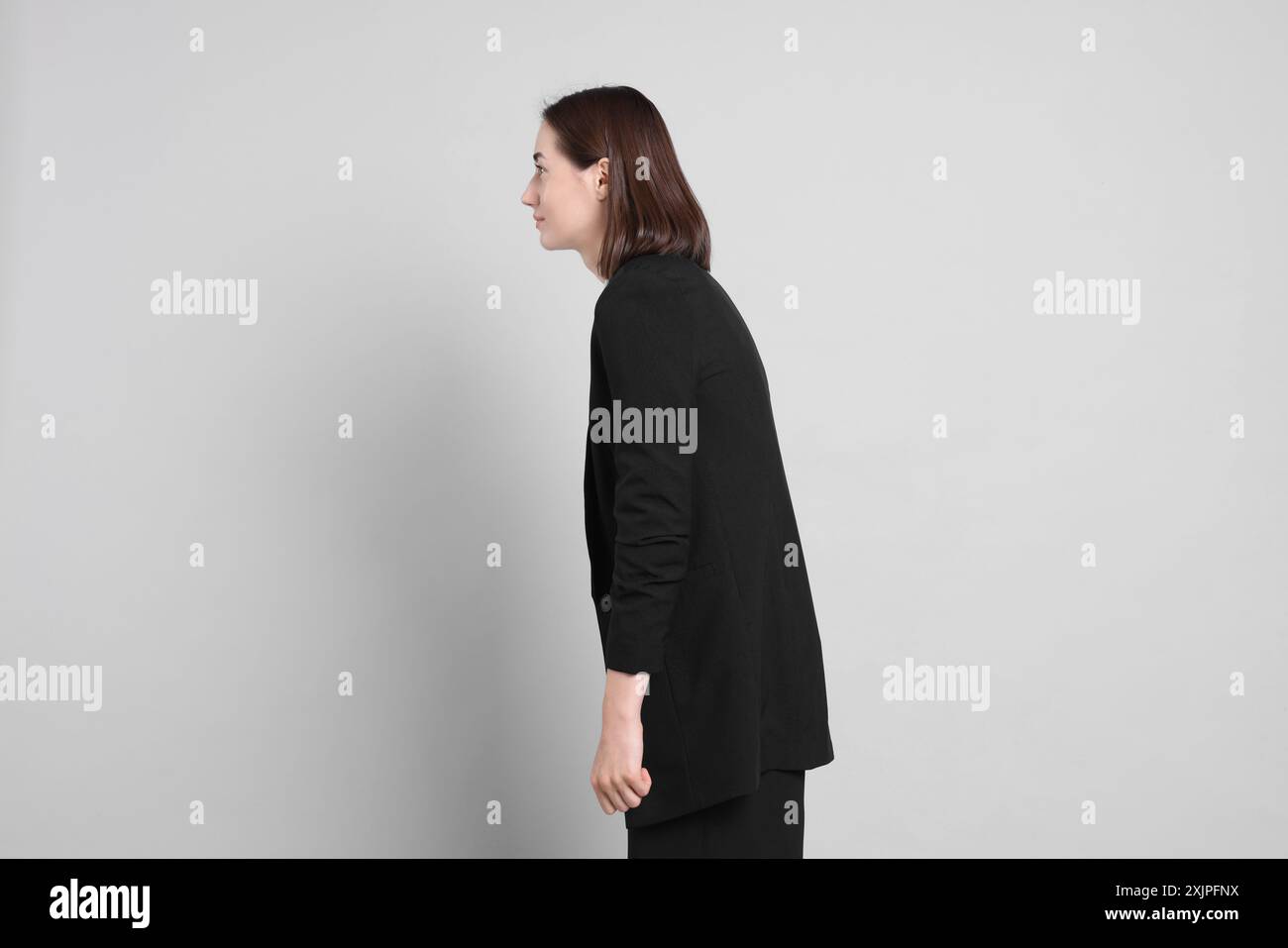 Poor work posture hi-res stock photography and images - Alamy